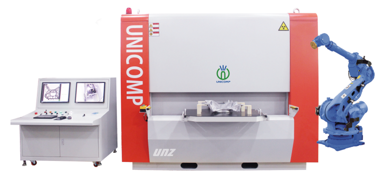 Castings Quality Control by Unicomp NDT 3D CT X-Ray Machine