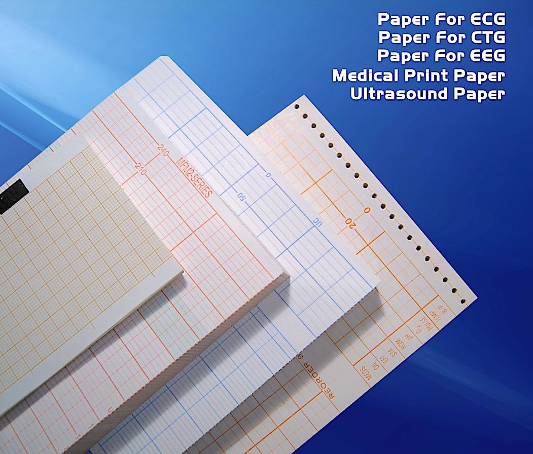 ECG EEG EKG CTG Thermal Paper - Buy ECG Thermal Paper, EEG Thermal ...