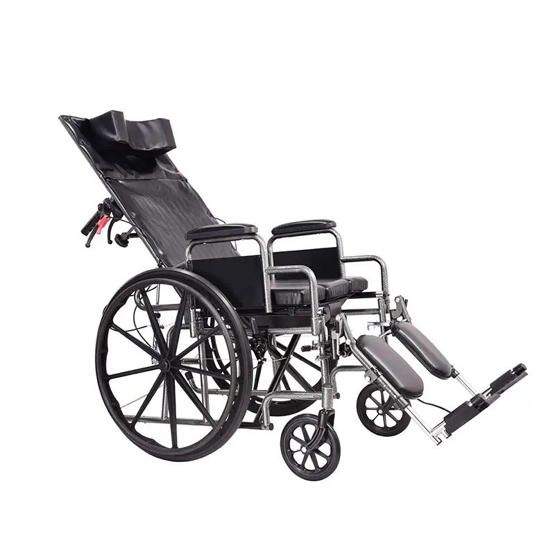 MS-W100L Luxury Multi-Function Reclining Wheelchair - Buy Manual ...